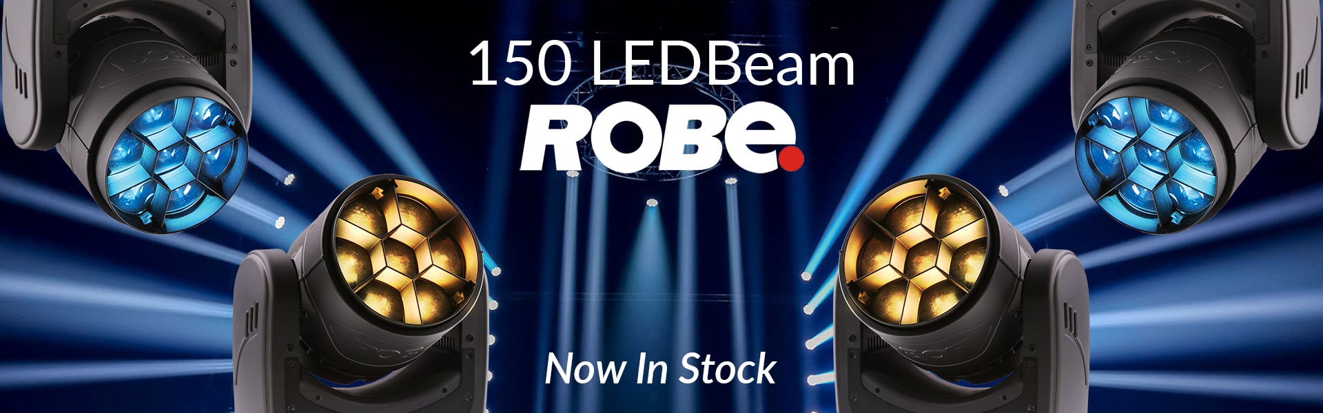 Robe LEDBeam 150 Now In Stock | Storm